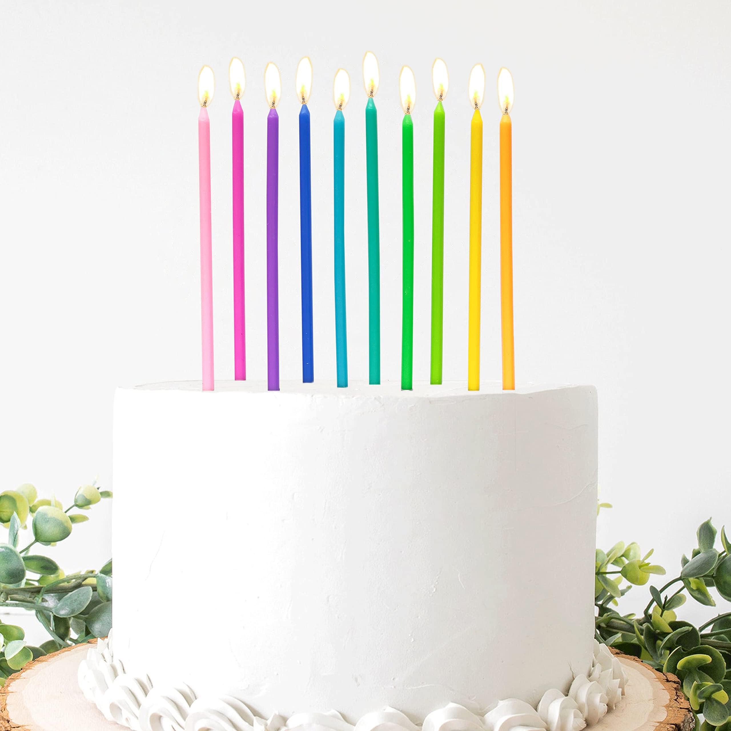 Amazon.com: Wilton Colorful Polka Dot Candle Set, Perfect For Many ...