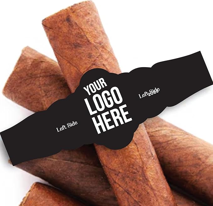 Amazon.com: Custom Logo Cigar Labels, Set of 16 Labels, Business ...