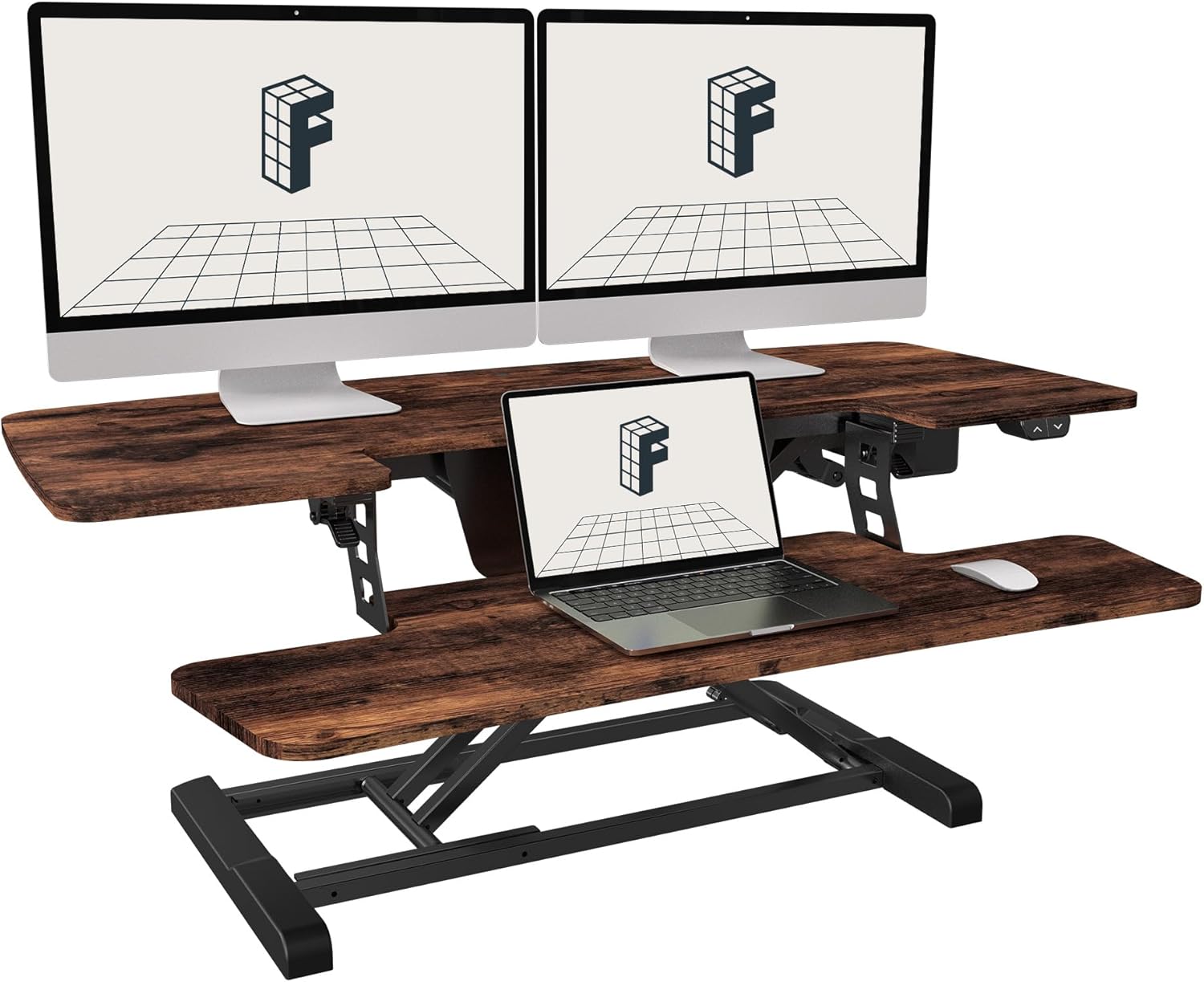 Amazon.com : FLEXISPOT Electric Standing Desk Converter 40" Height ...
