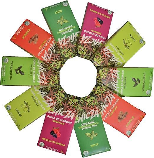 Chicle Organico Varios Sabores - 10 Piezas : Amazon.com.mx: Alimentos y ...