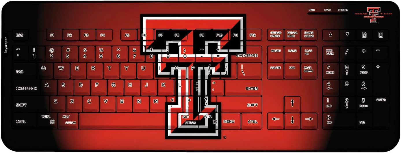 Amazon.com: Texas Tech Wired USB Keyboard NCAA : Electronics