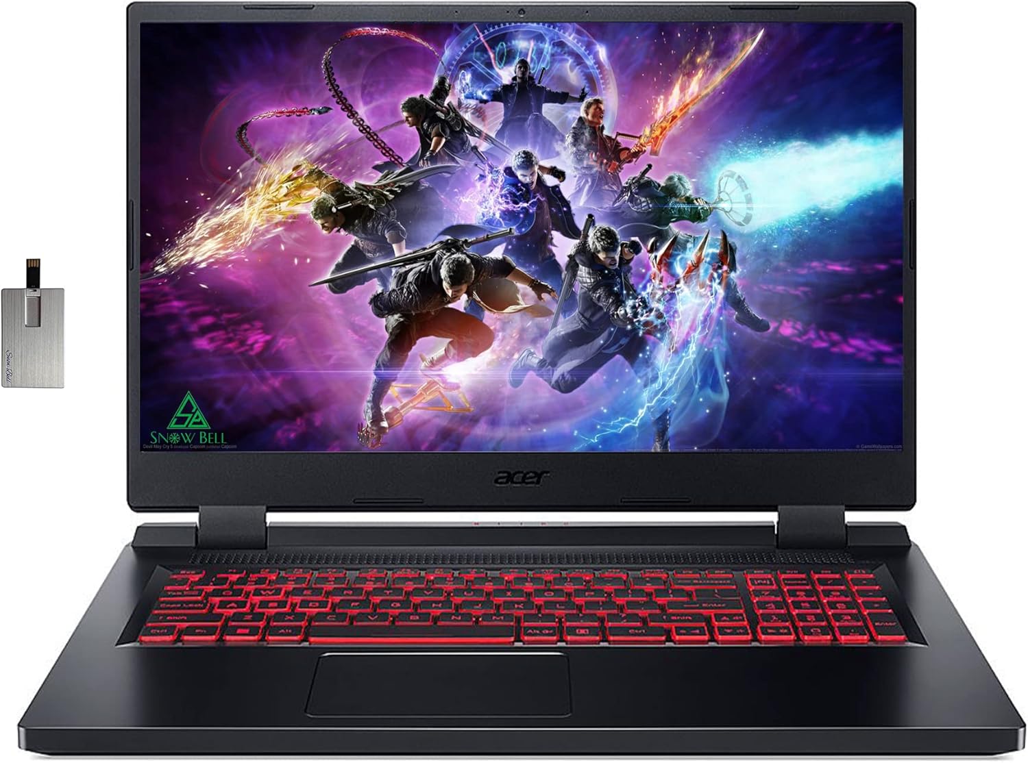 Amazon.com: acer 2022 Nitro 5 17.3" FHD 144Hz IPS Gaming Laptop, Intel ...