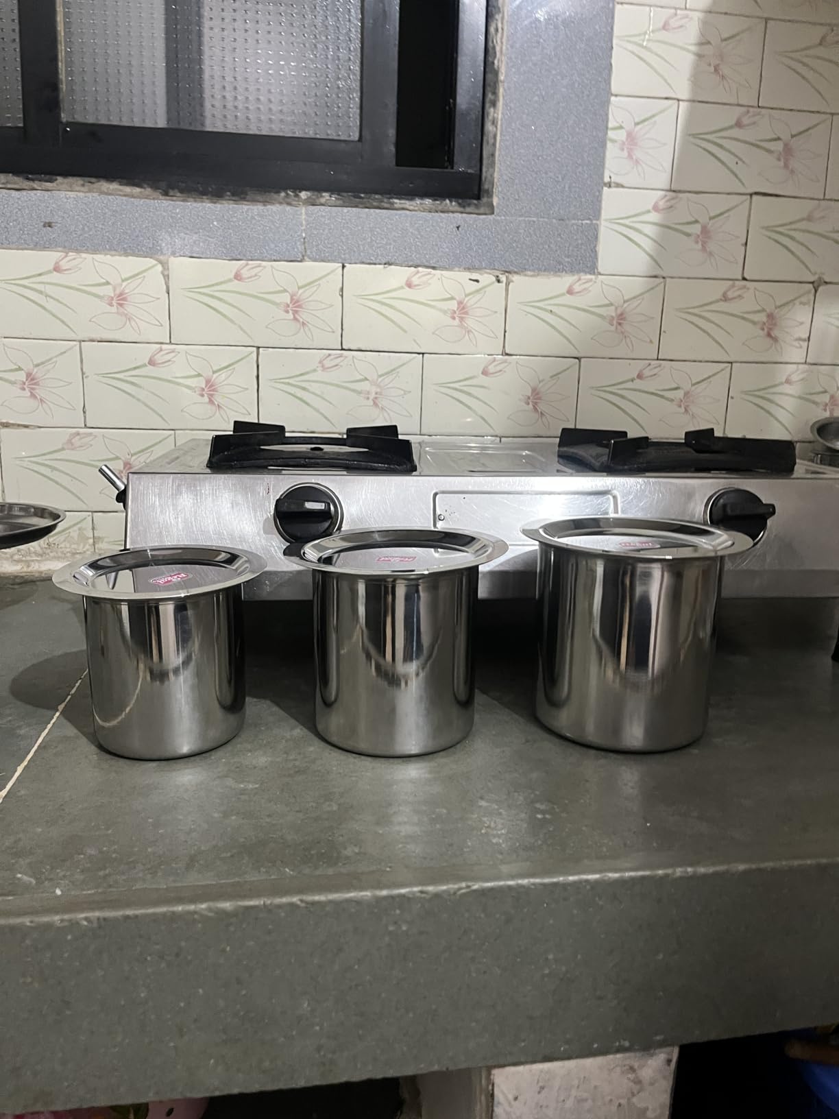 Buy GALOOF Stainless Steel Deep Gunj with Lid for Boiling Milk and ...