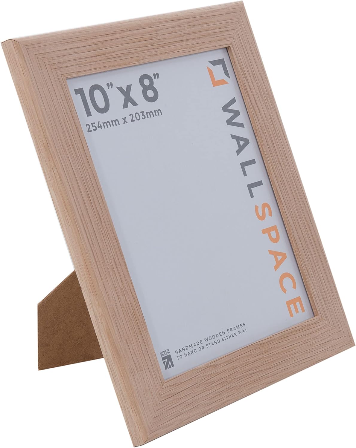 Wall Space 10x8 Oak Frame | Chunky Oak 10x8 Photo Frame | 10 x 8 inch ...