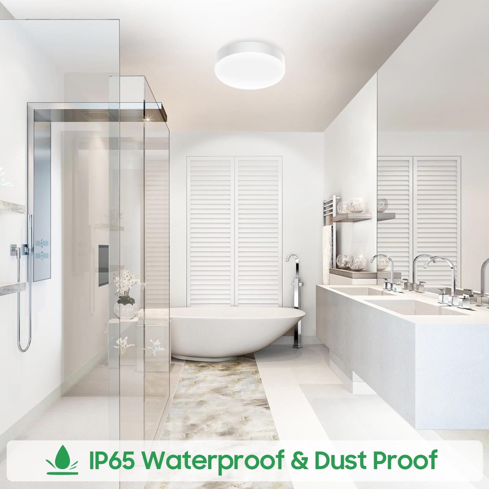 Waterproof Shower Ceiling Bathroom Ceiling Material Options