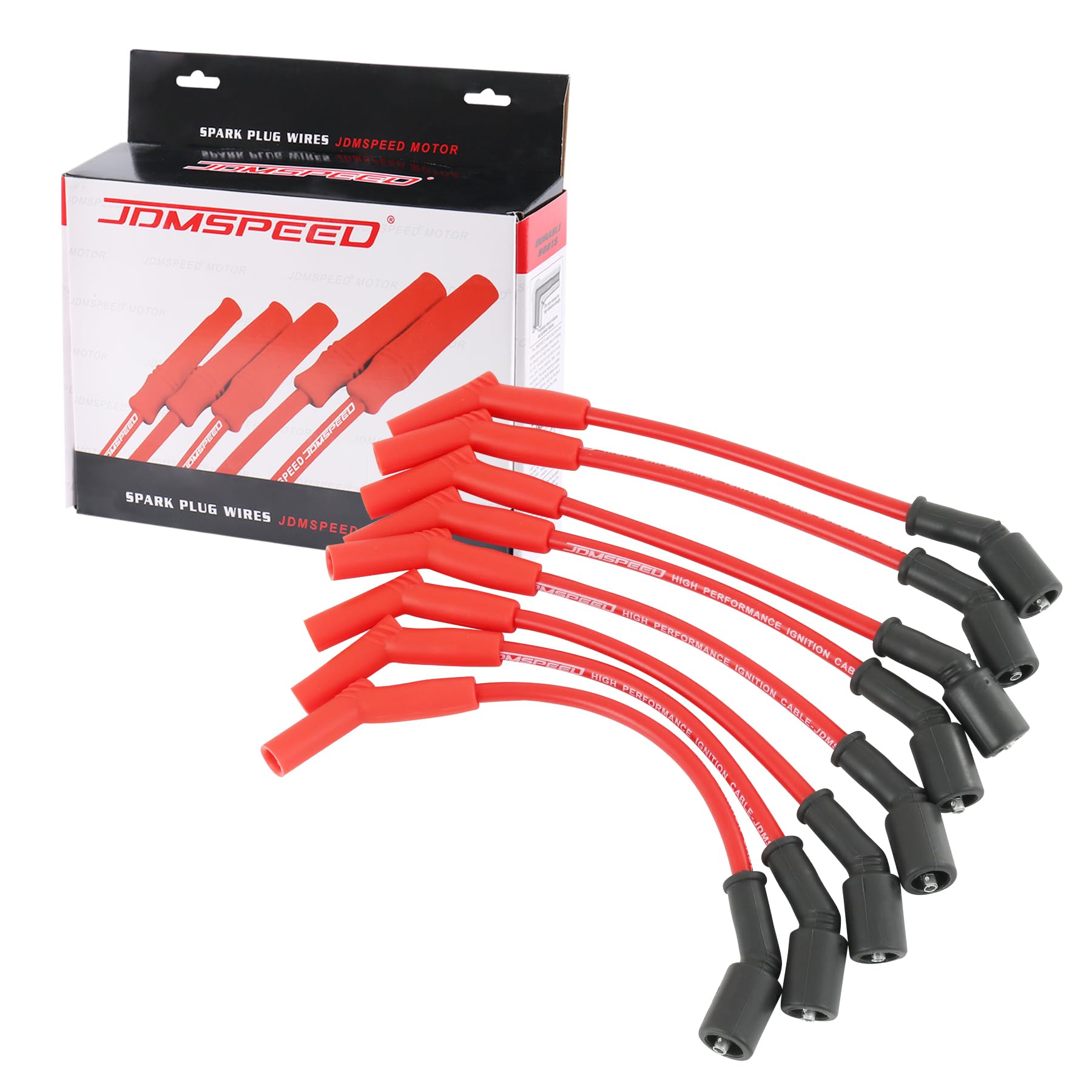 Amazon.com: JDMSPEED New Performance Spark Plug Wires Replacement for ...
