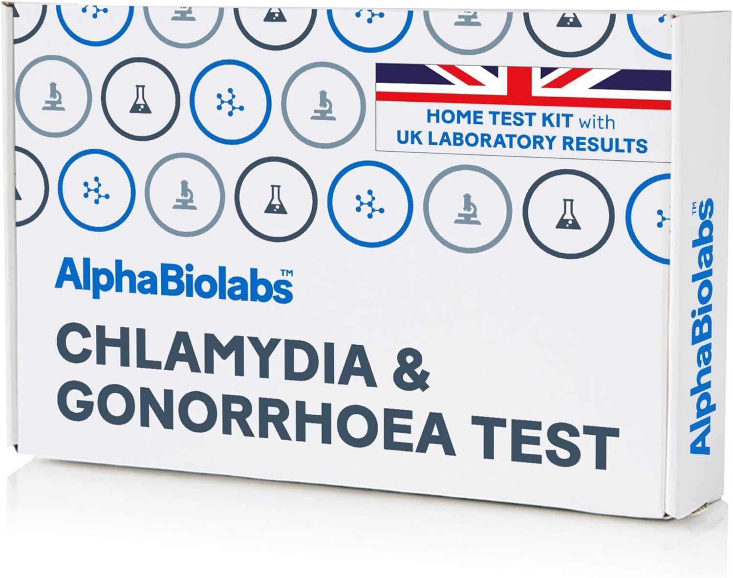 AlphaBiolabs Home STI Test - Chlamydia & Gonorrhoea Testing with Lab ...