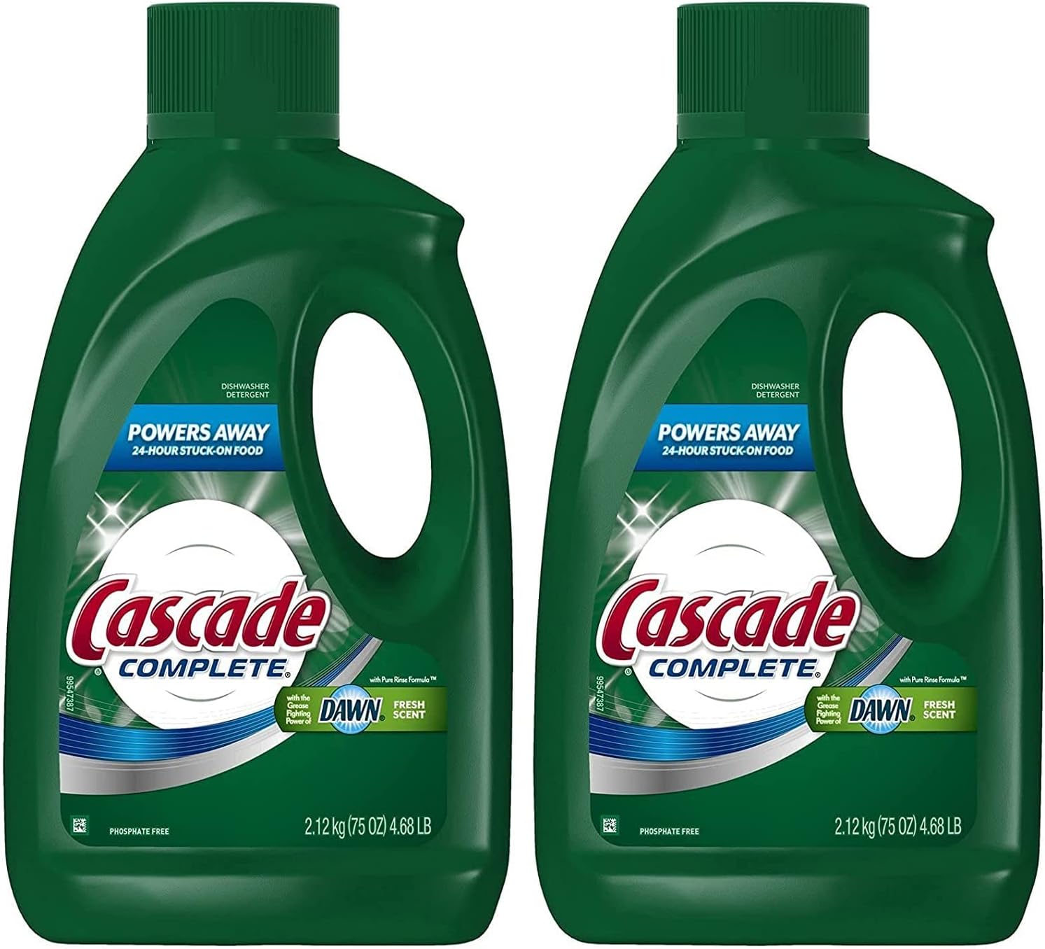 Amazon.com: Cascade Complete Gel All-in-1 Dishwasher Detergent - 75 oz ...