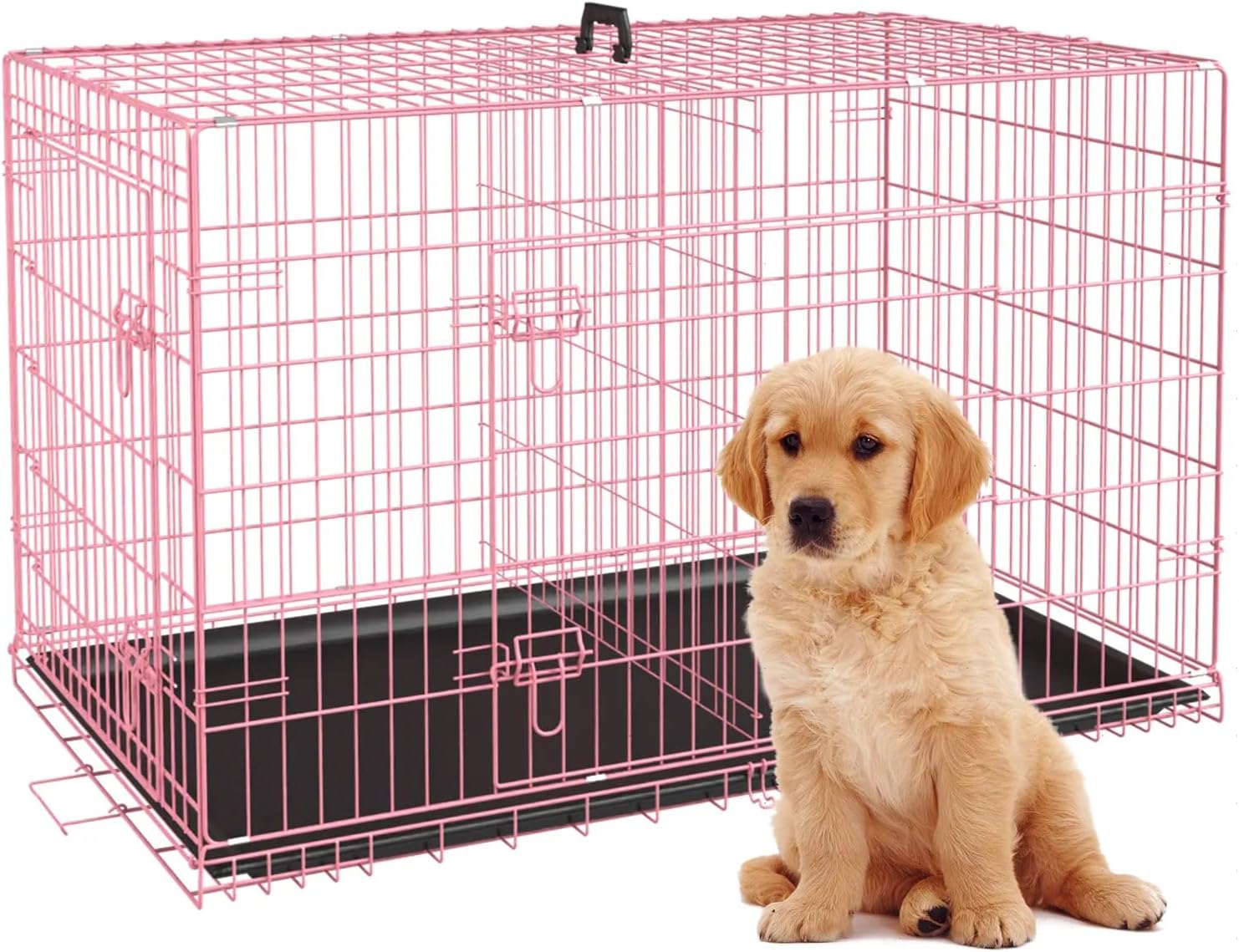 Amazon.com : Extra Large Dog Crate - Portable Dog Cage for Small Dogs ...
