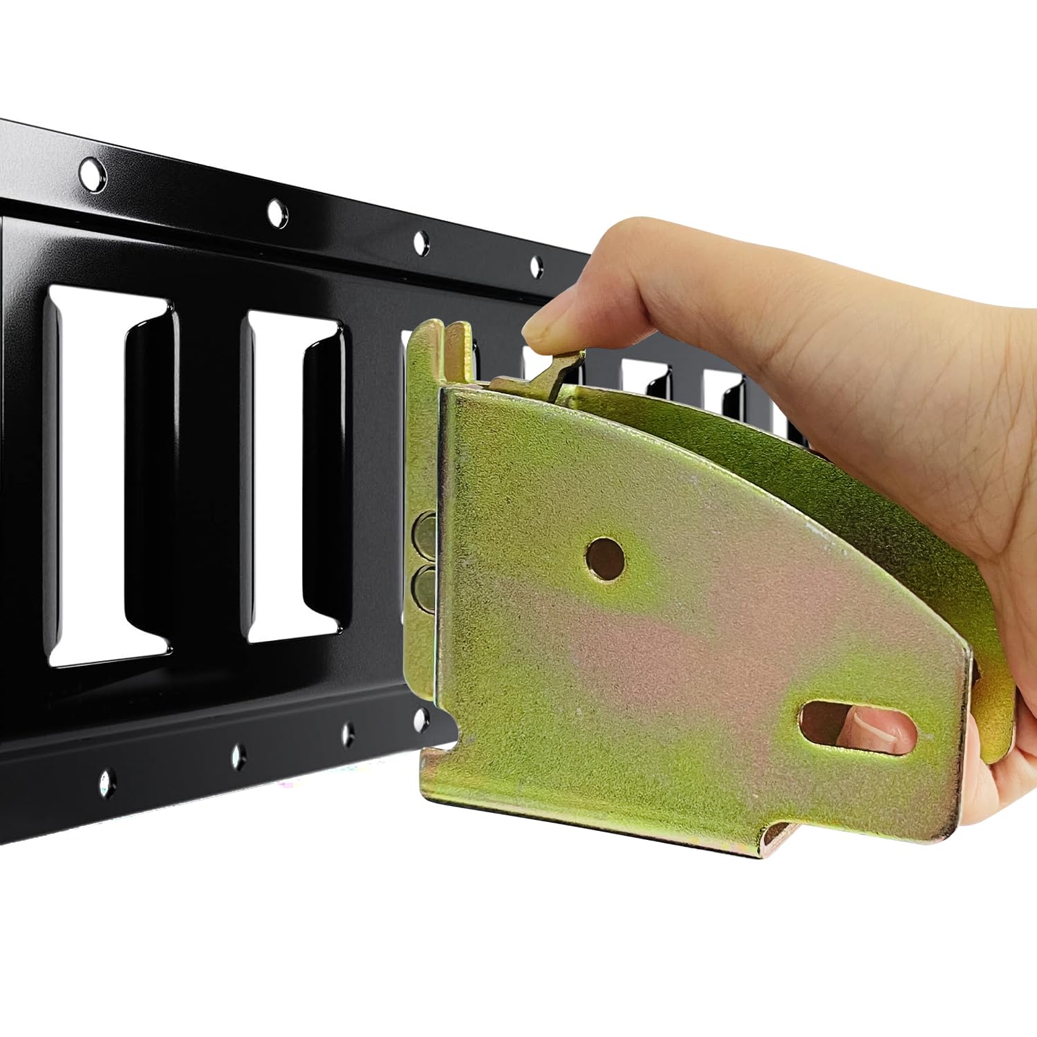 Snapklik.com : Sutekus E-Track Wood Beam End Socket Shelf Brackets E ...