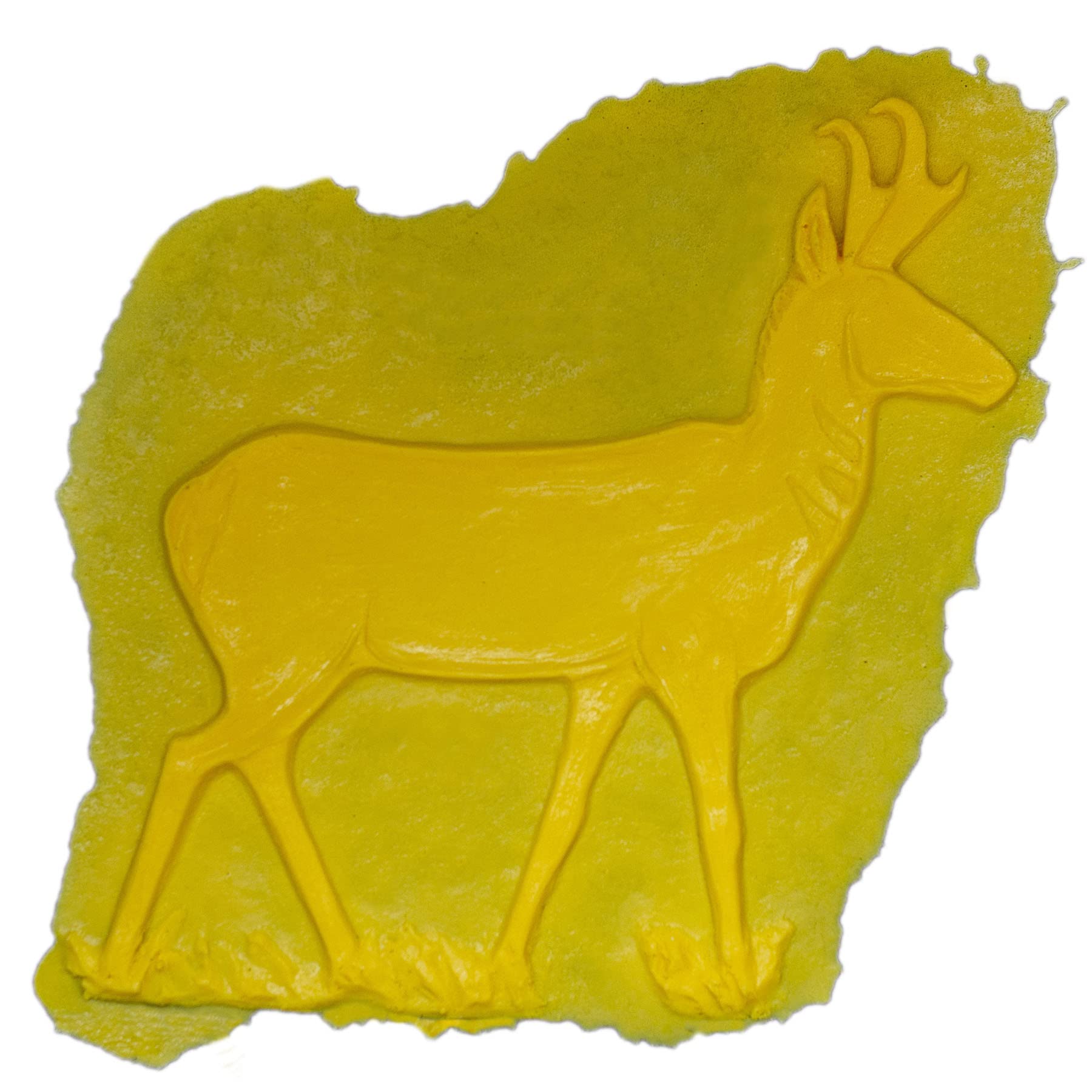 Buck Deer Stamp Leaping Buck Rubber Stamp 937 Etsy