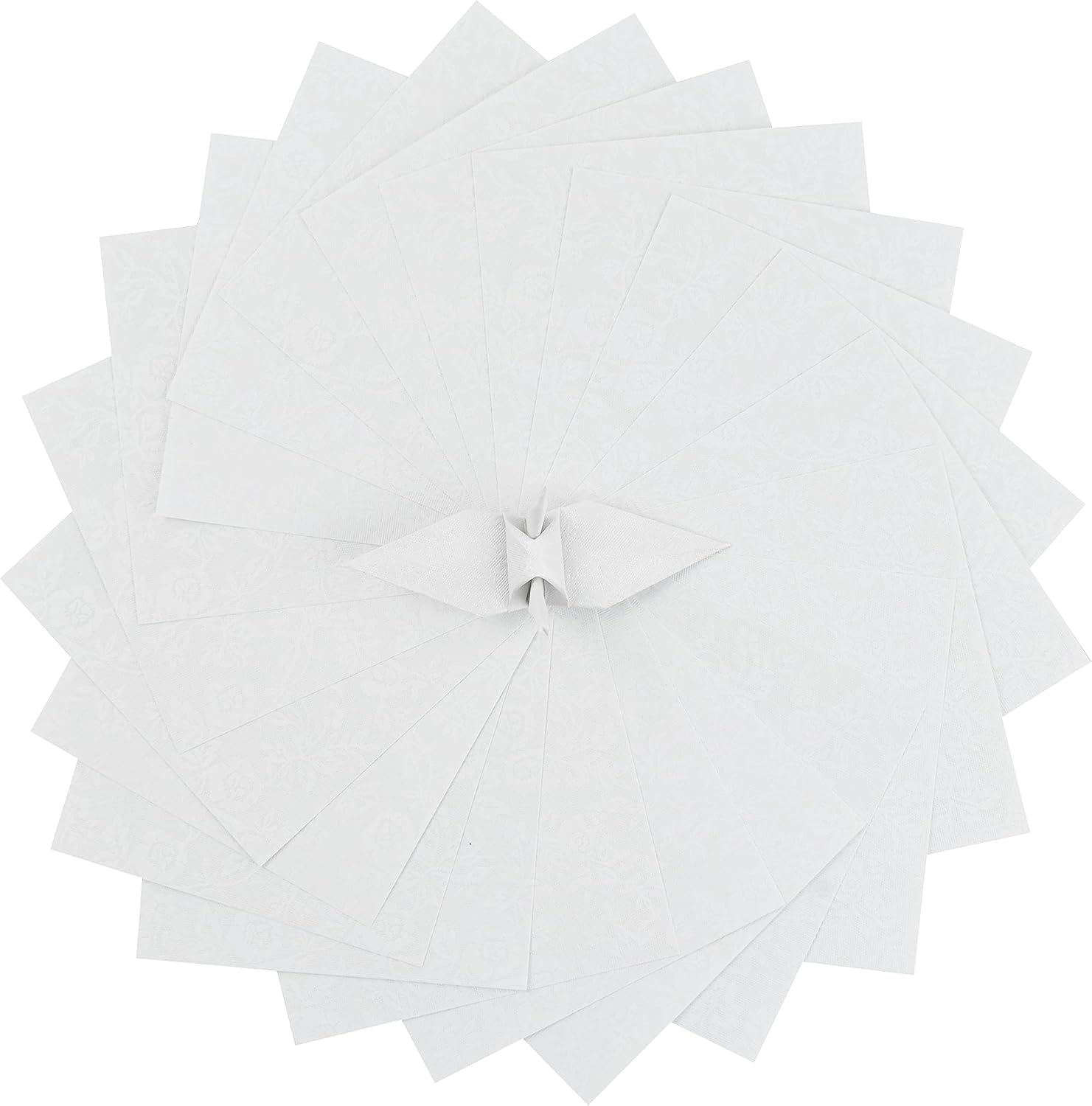Amazon.com : 100 Origami Paper Sheets Paper Pack Ivory Paper Flower ...