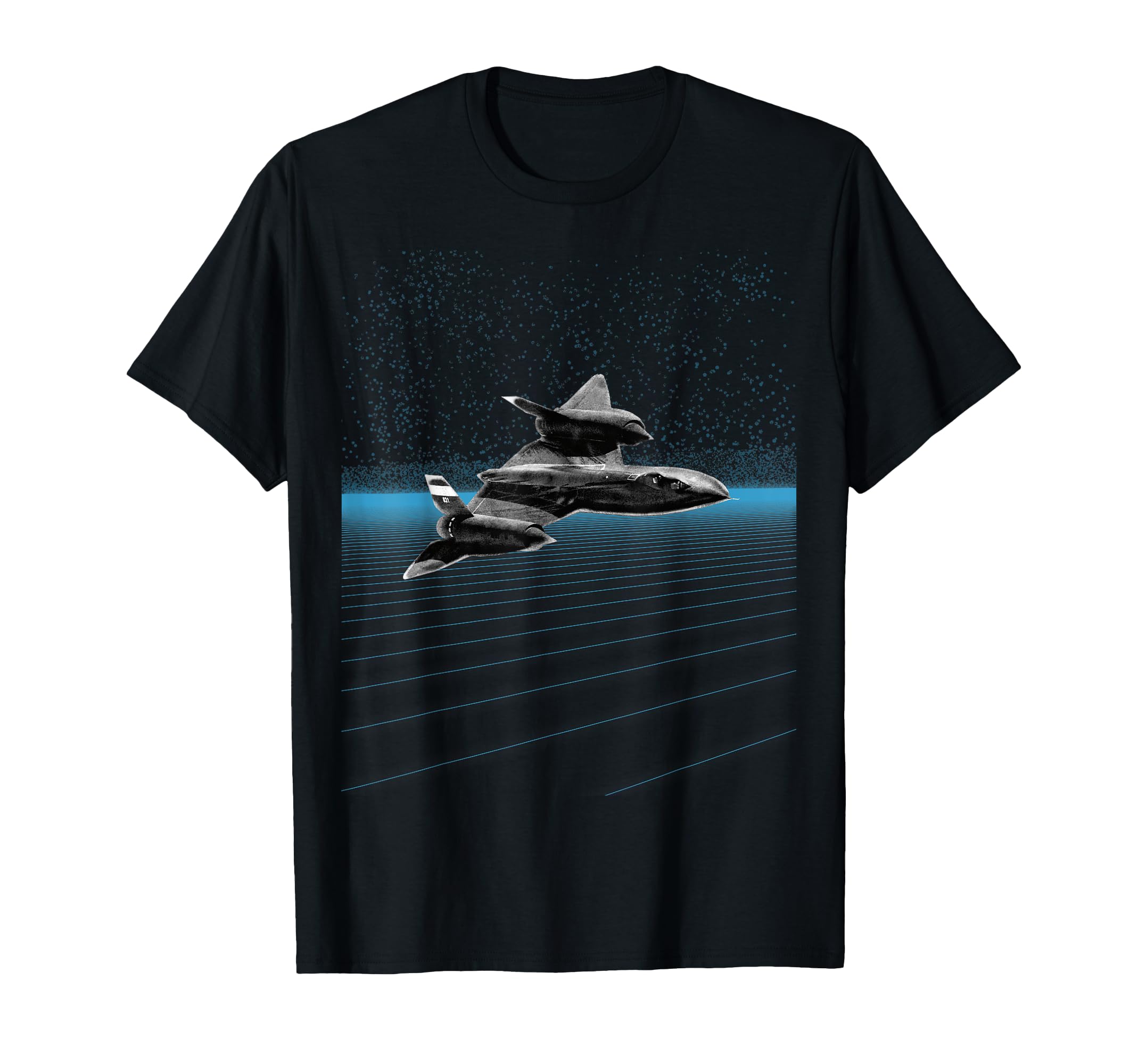 Amazon.com: SR-71 Blackbird T-Shirt - Collectable Military T-Shirt ...