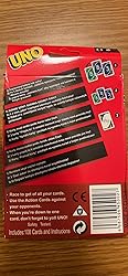Amazon.com: Mattel 4347154784 Uno Card Game 2 Pack, Red : Toys & Games
