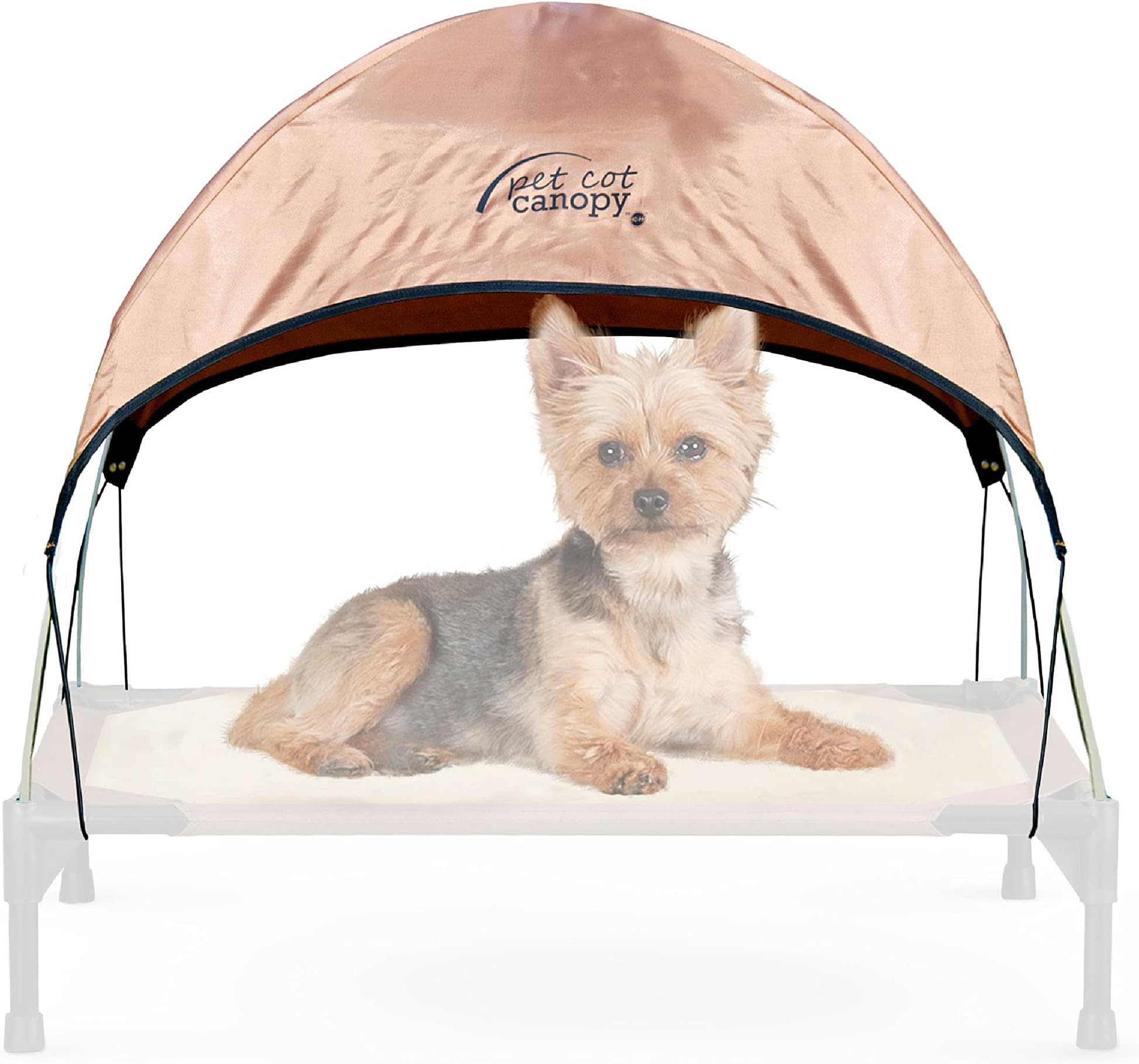 K&H Pet Products Pet Cot Shade Canopy for Elevated Outside Dog Beds ...