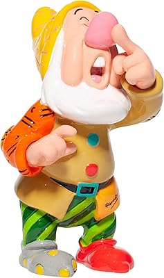 Amazon.com: Enesco Disney by Britto Grumpy Mini Figurine, 3-Inch : Home ...