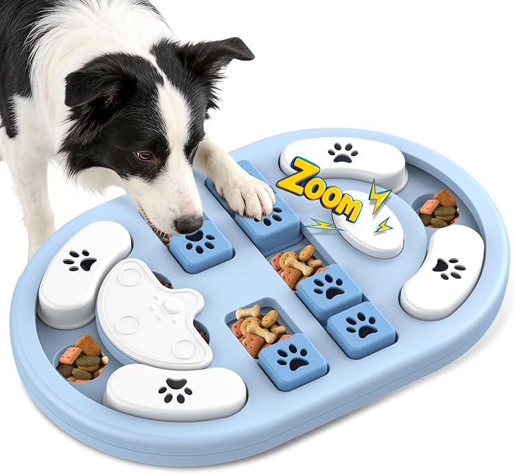 Dog Puzzle Toy Interactive Treat Puzzle For Iq Training Mental ...