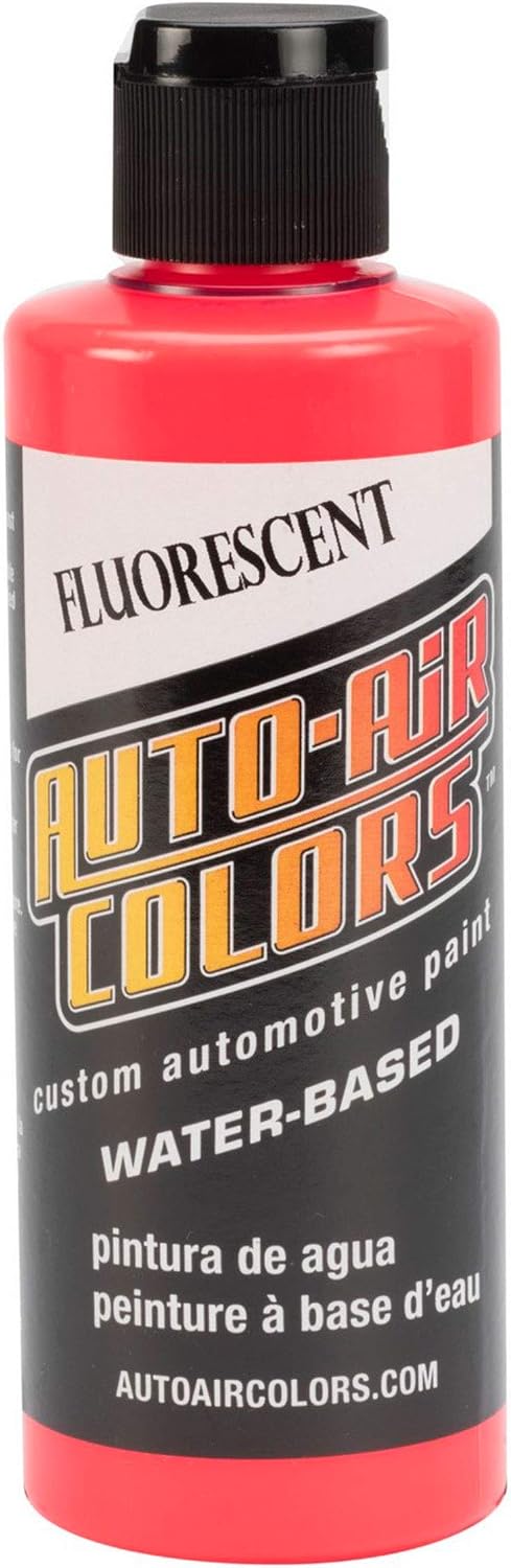 Amazon.com: 4 oz Airbrush Fluorescent Paint Color: Hot Red : Arts ...