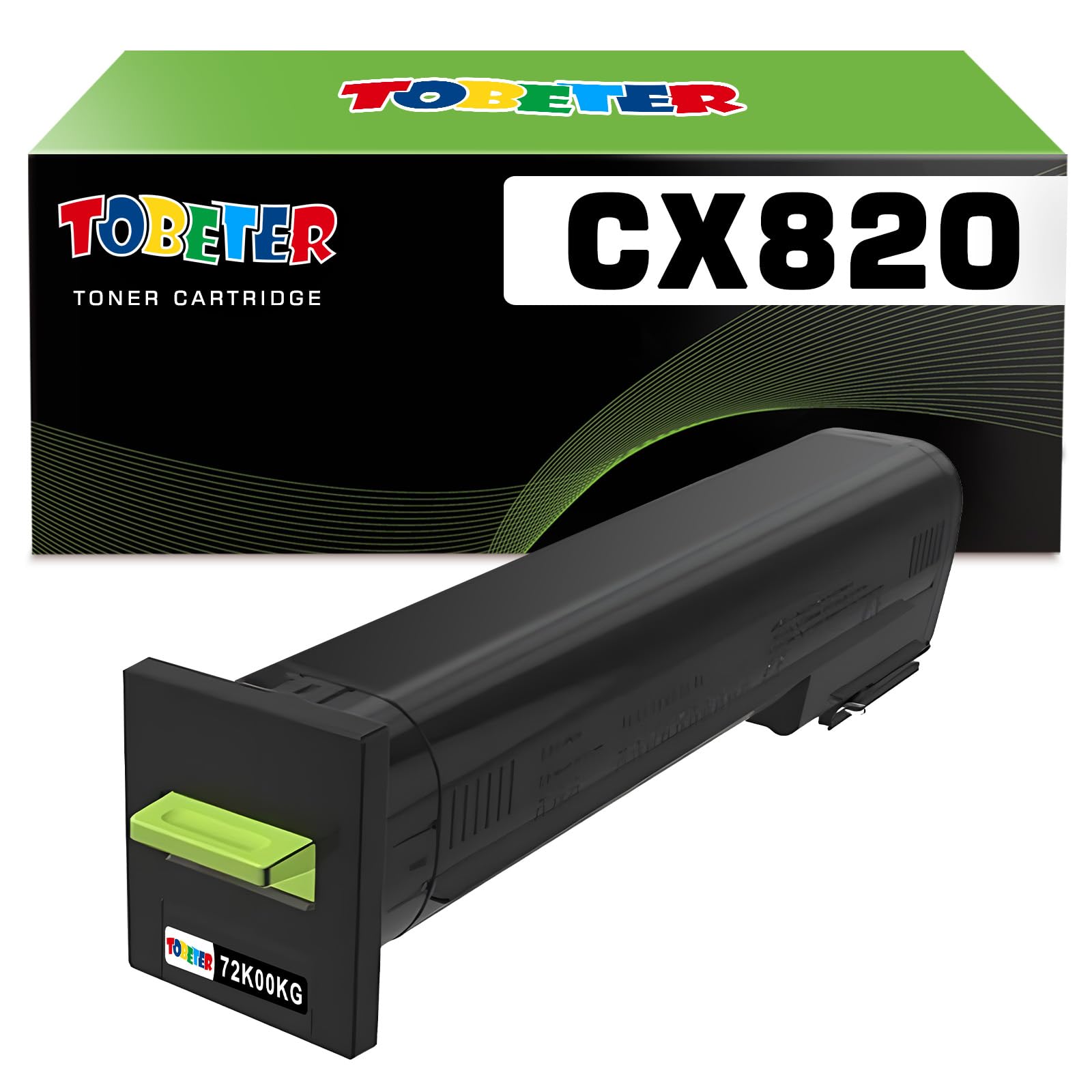 Amazon.com: ToBeter Remanufactured CX820 CX825 Toner Replacement for ...