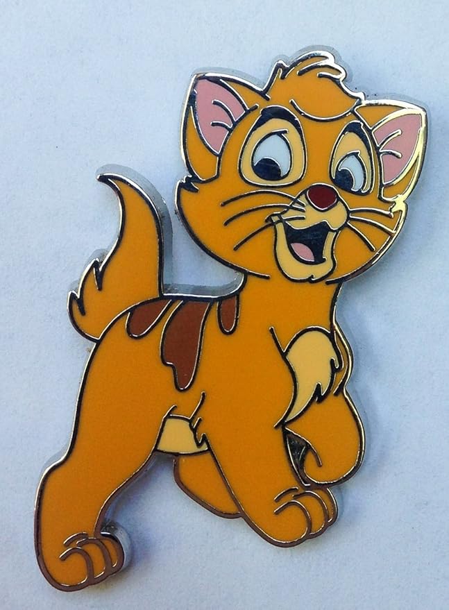 Amazon.com: Disney Pin 110461 Disney Cats Booster Pin - Oliver ONLY Pin ...
