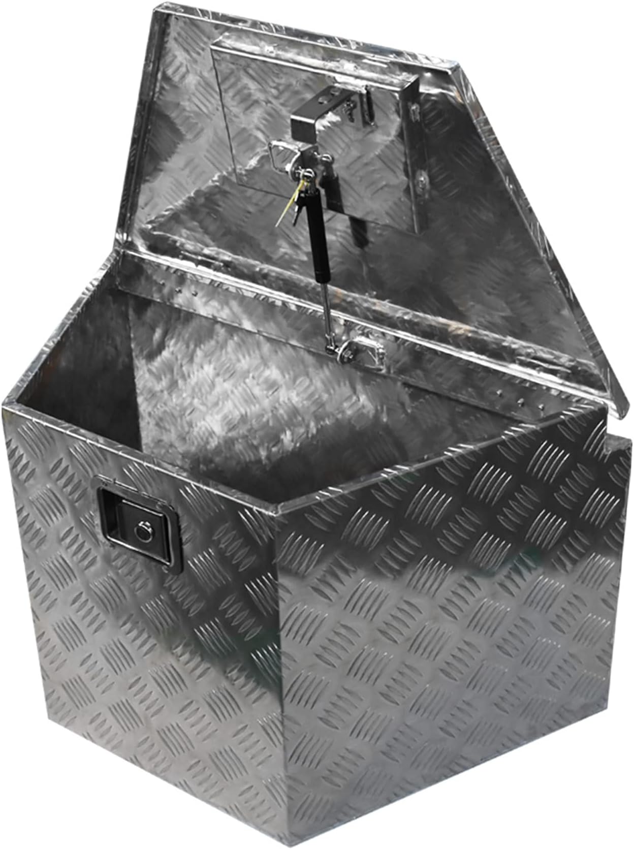 Amazon.com: WFLNHB 29 Inch x 15 Inch Trailer Tongue Tool Box Aluminum ...