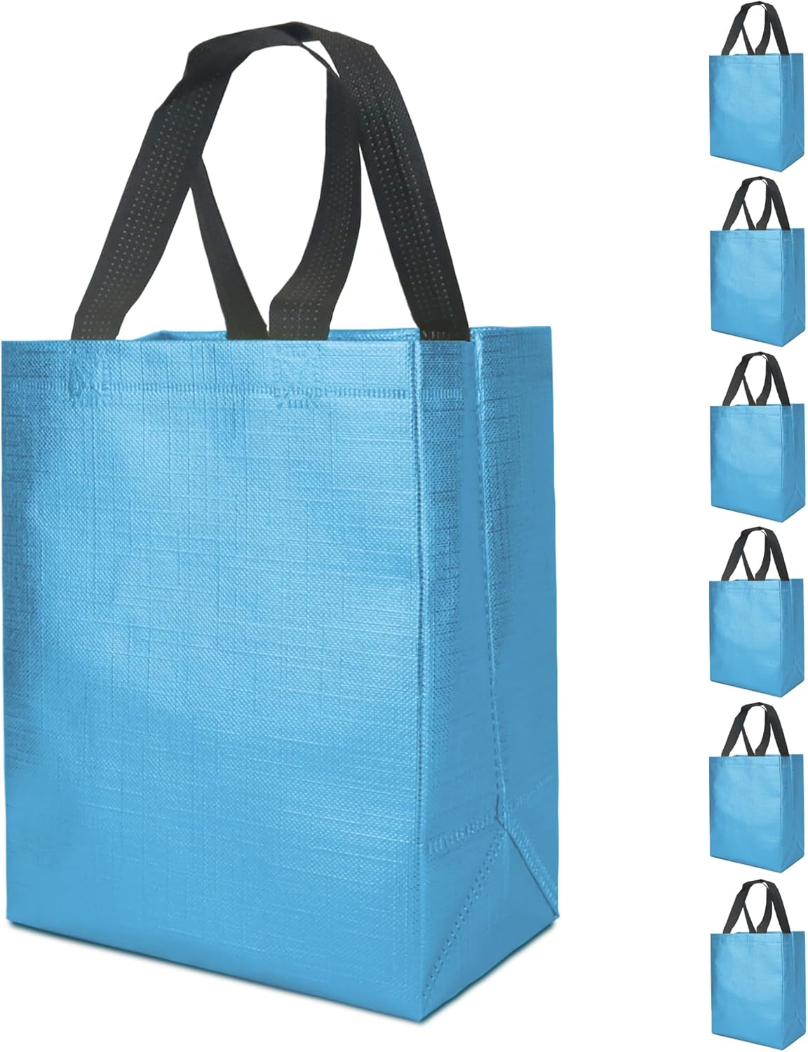 Amazon.com: FONXHEE Paquete de 6 bolsas de regalo medianas de color ...