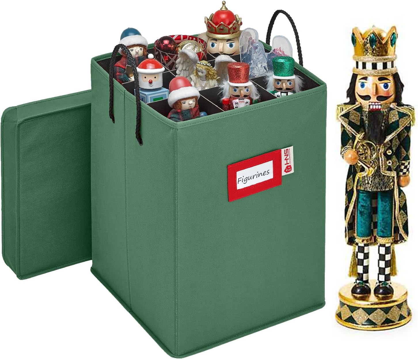 Amazon.com: Christmas Nutcracker Collectible Storage Box - Stores Up to ...