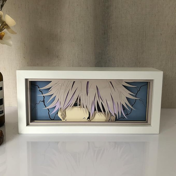 Anime LED Light Box,Papercut Anime Light Box,Handmade Manga Paper ...