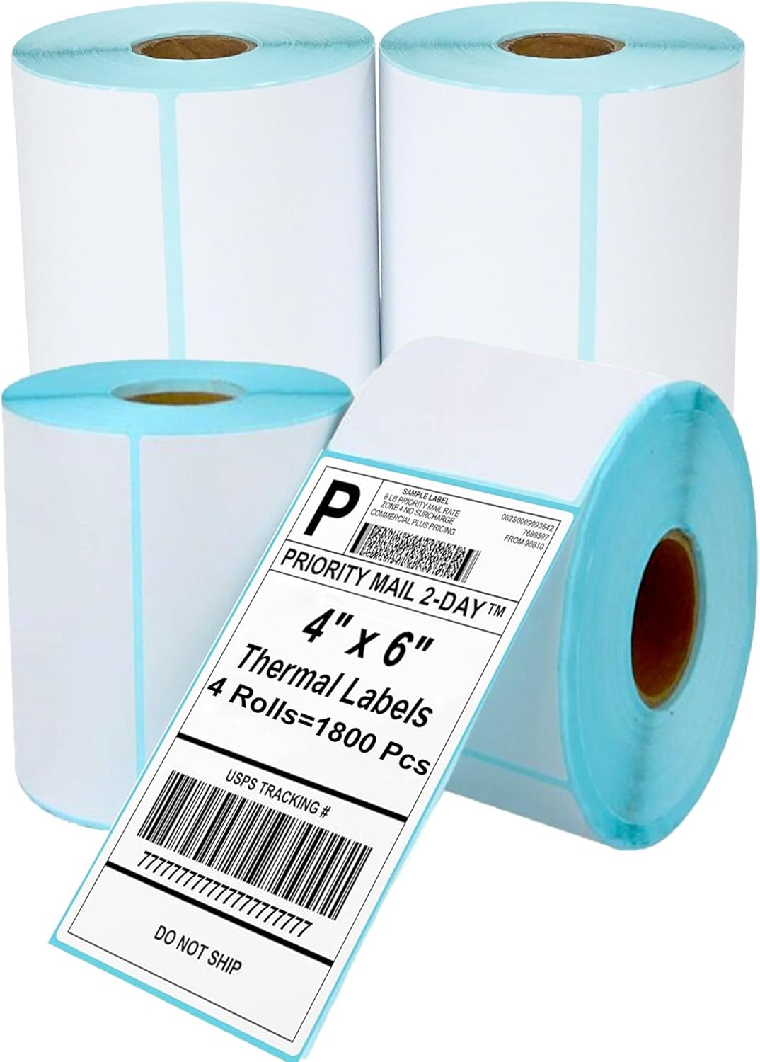 Amazon.com : 4x6 Thermal Labels, Roll Label for Printer, Adhesive ...