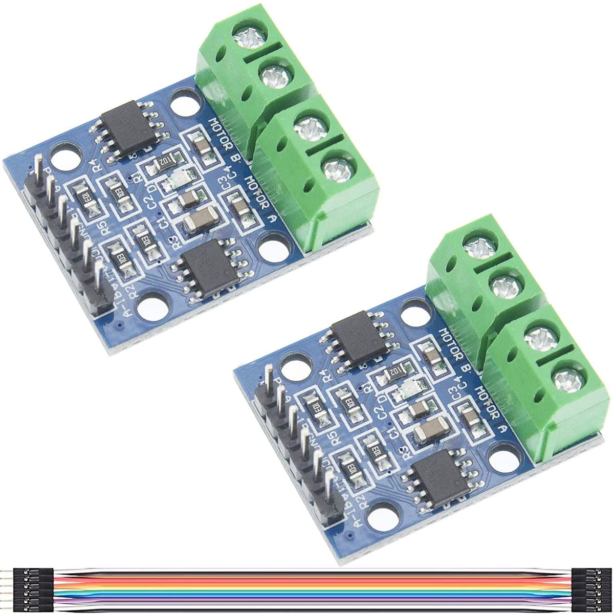 DKARDU 2 pcs HG7881 2-Channel Motor Drive Module HG7881CP Motor Drive ...