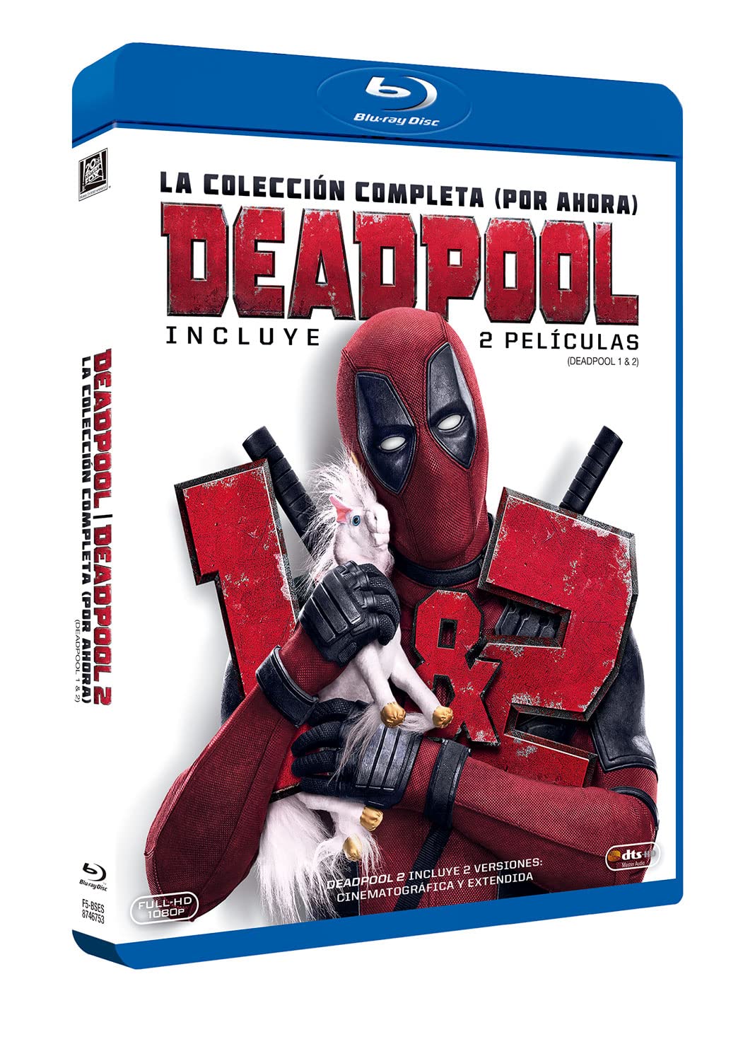 Deadpool 1 + 2 (Versión Supergrande) [Blu-Ray] [Import]: Amazon.co.uk ...