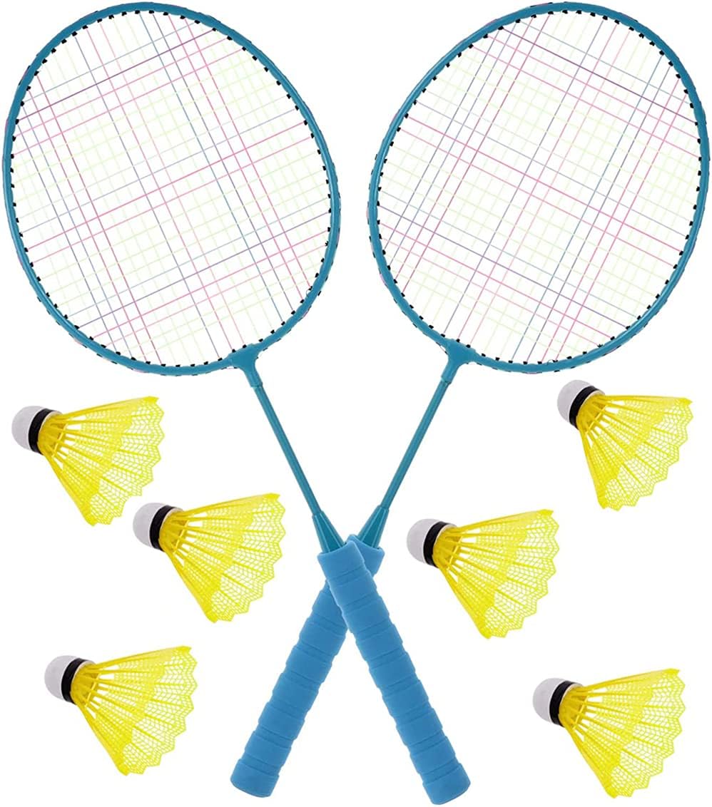 ECVV Badminton Set 2 Player - Badminton Rackets with 1 Carrying Bag ...