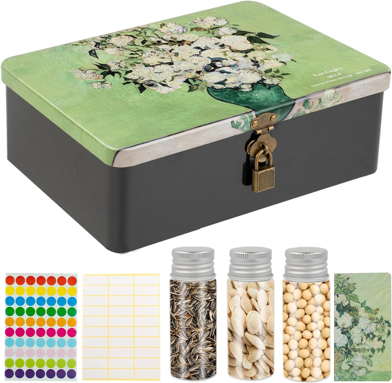 Amazon.com: XLSXEXCL 57 Slots Seed Storage Organizer Box, 2 Sizes ...