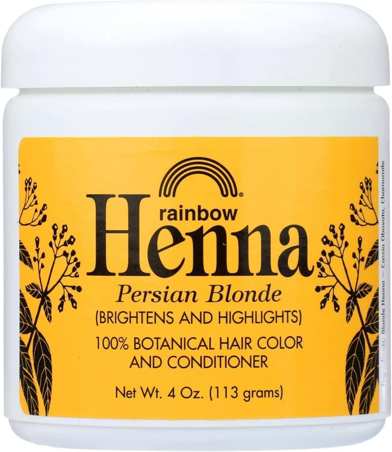 Rainbow Research Henna Botanical Hair Color and Conditioner, Persian ...