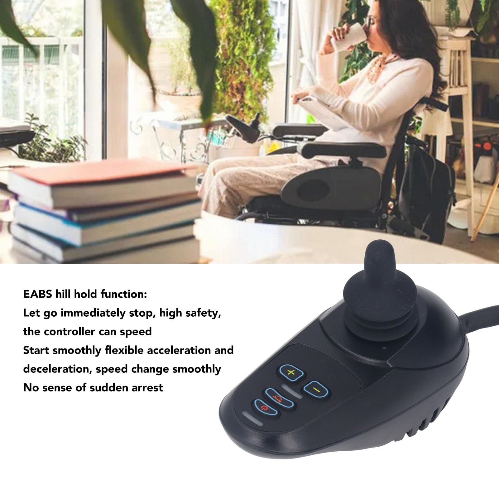 Snapklik.com : Gernie Electric Wheelchair Joystick Controller, 4 Keys ...
