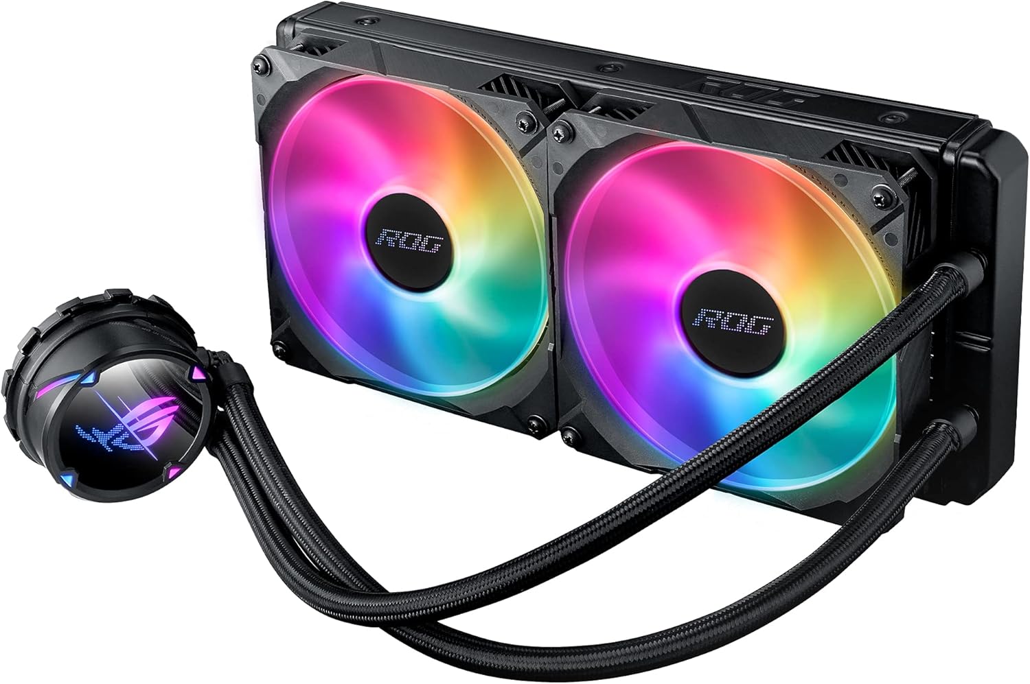 Amazon.com: ASUS ROG Strix LC II 280 ARGB all-in-one liquid CPU cooler ...