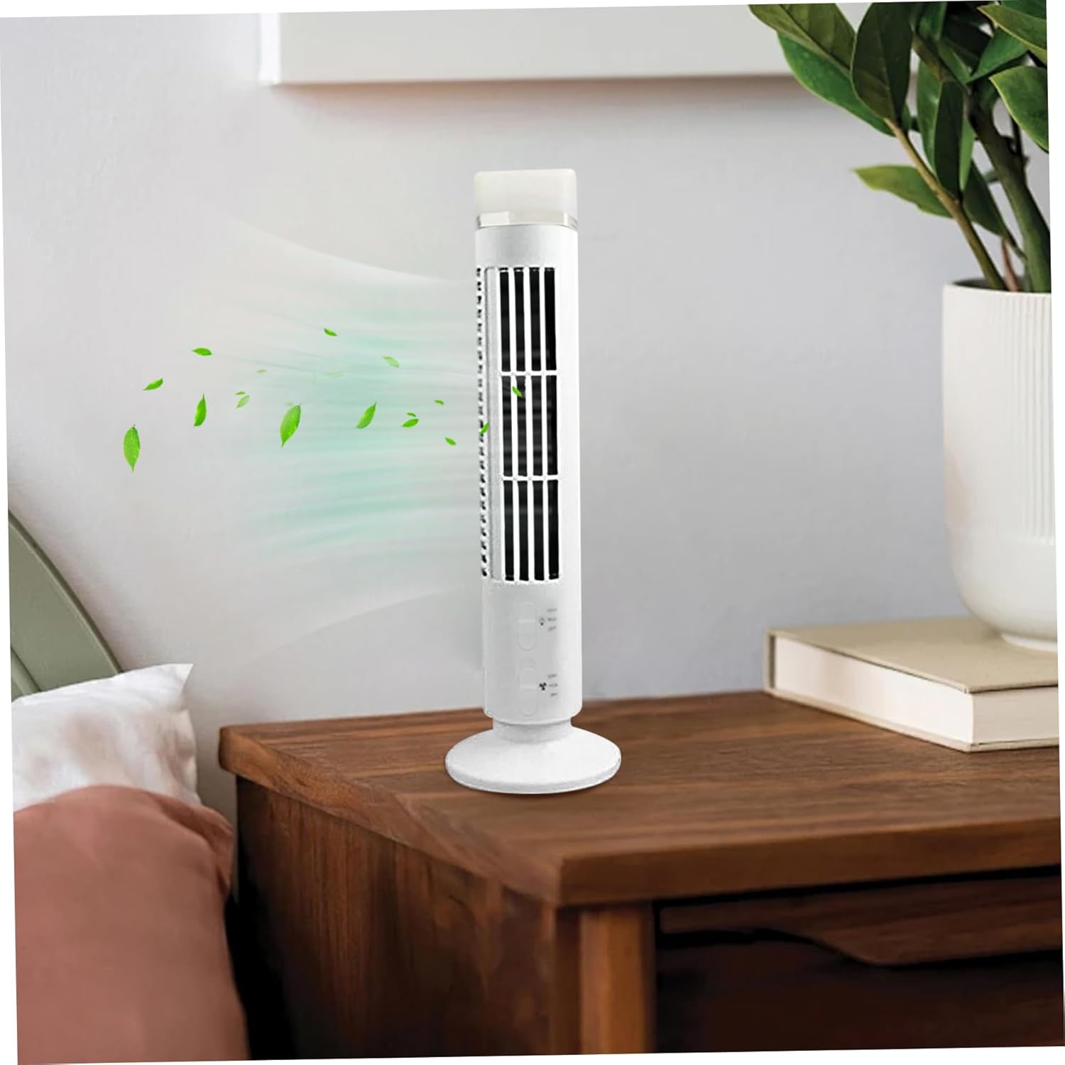 Amazon.com: XJKLBYQ Tower Fan, 2 Speeds Portable Tower Fan,oscillating ...