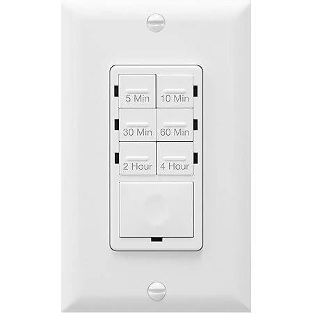 Legrand Pass & Seymour Digital Light Switch Countdown Timer, Decorator ...