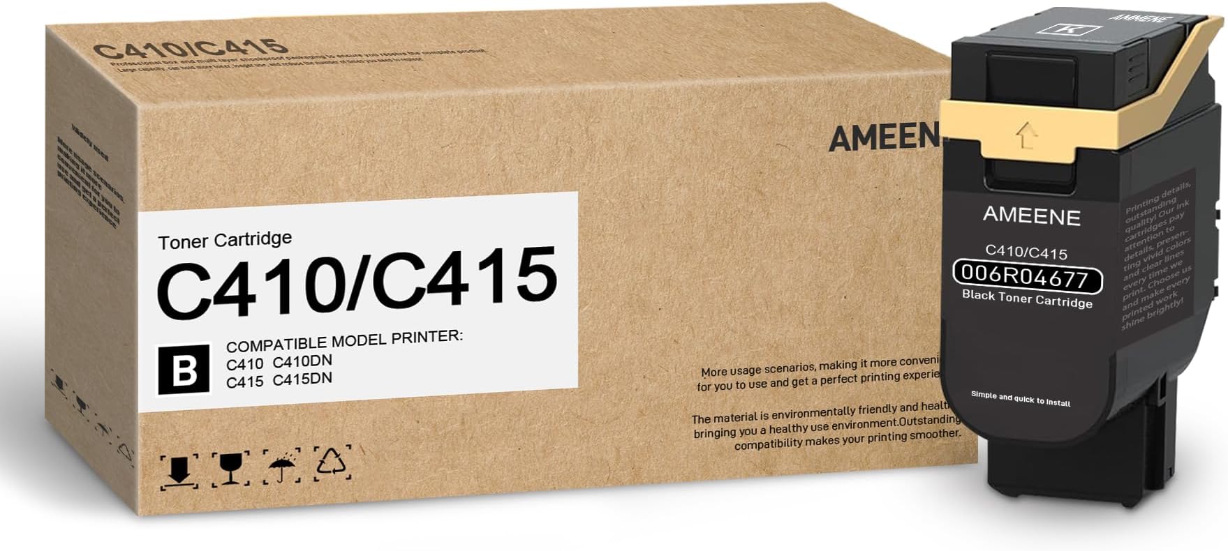 Amazon.com: Xerox Genuine C410 Black High Capacity Toner Cartridge ...