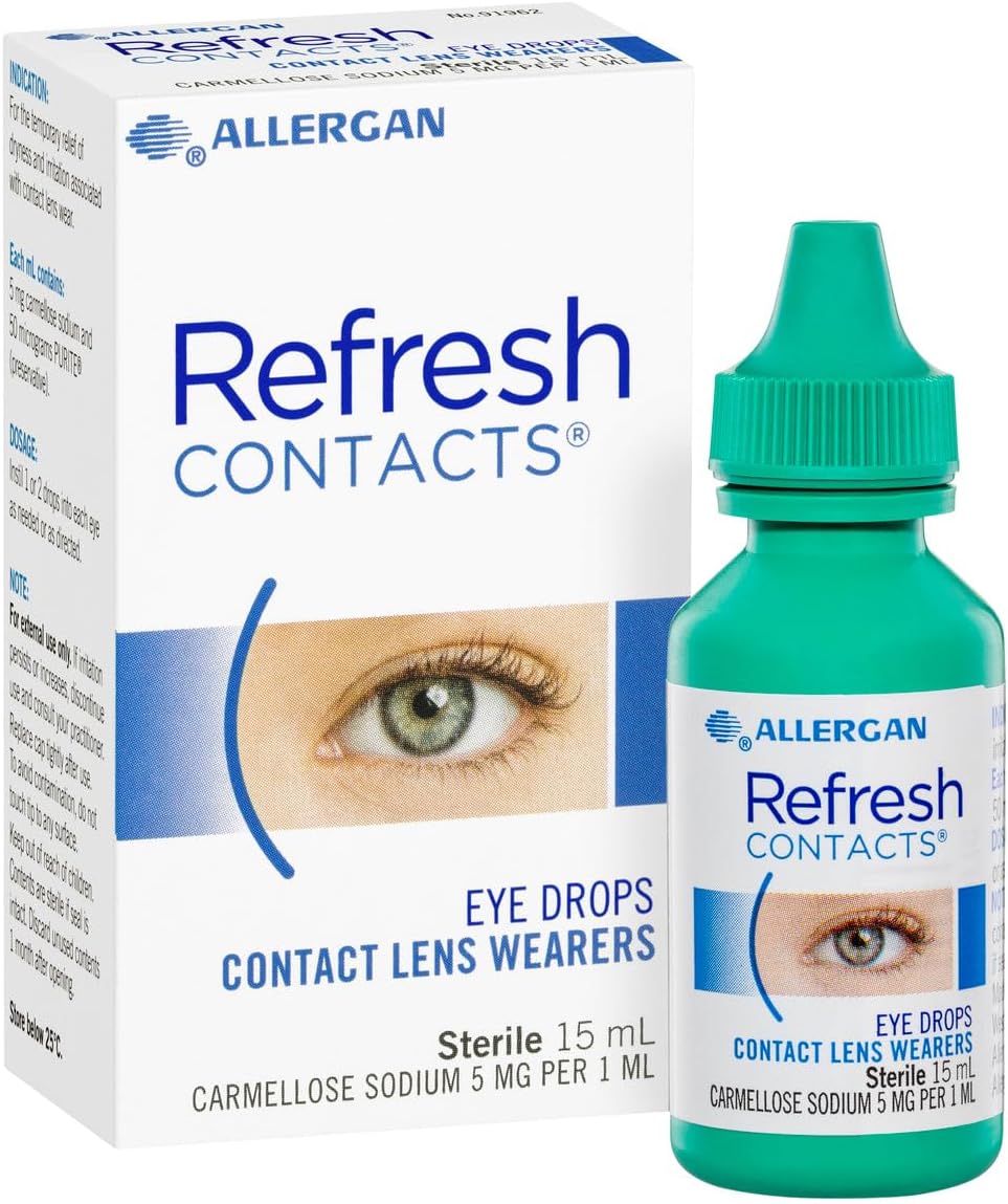Allergan Refresh Contact Eye Drop 15 ml : Amazon.com.au: Health ...