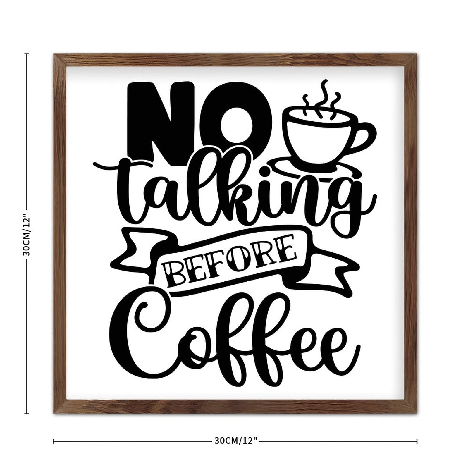 No Coffee Sign
