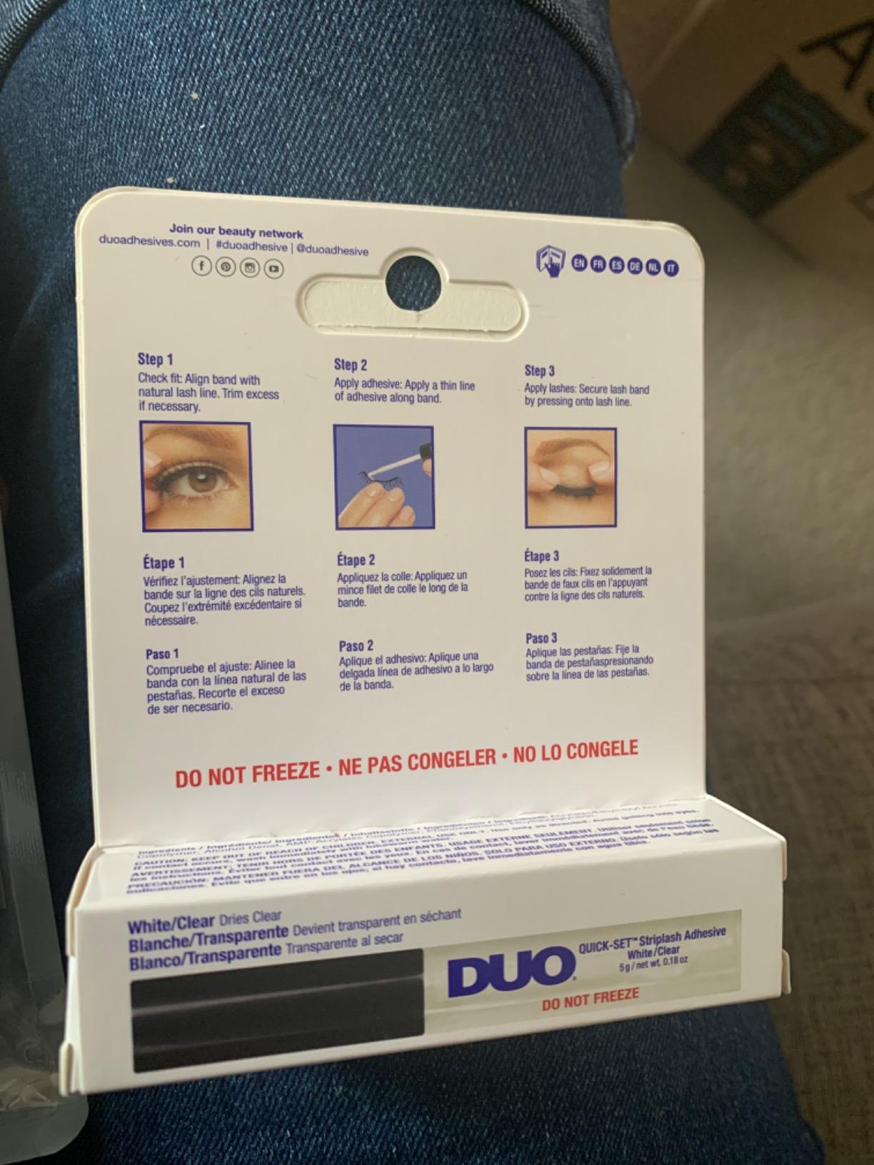 Ardell Duo Quick Set Adhesive Clear 5g : Amazon.com.au: Beauty