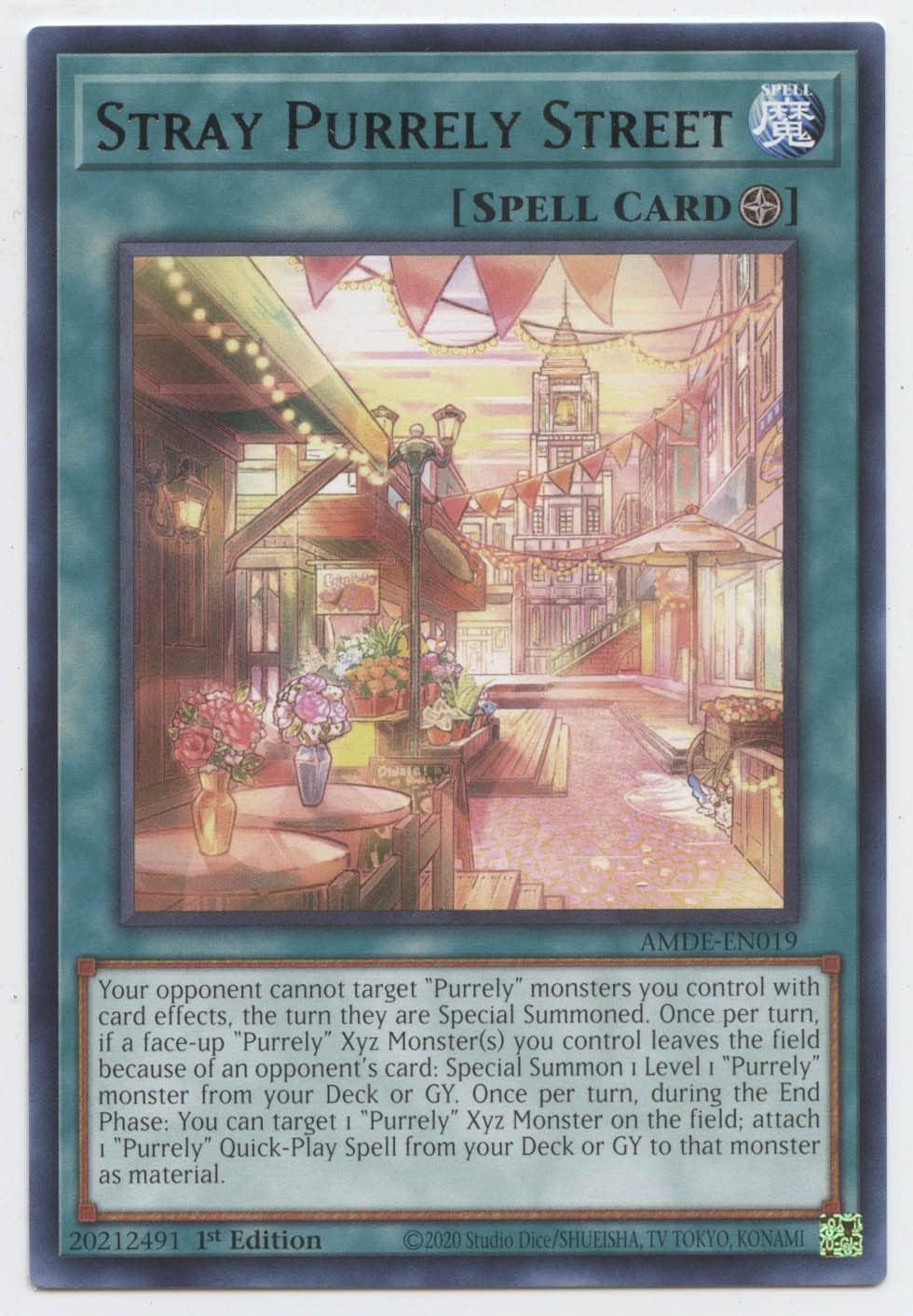 Amazon.com: Stray Purrely Street - AMDE-EN019 - Rare - 1st Edition ...