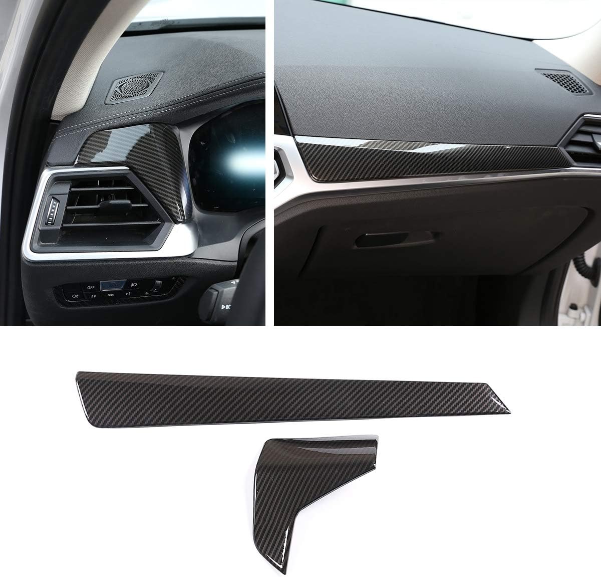 CHEYA ABS Car Center Console Dashboard Decoration Panel Trim For BMW ...