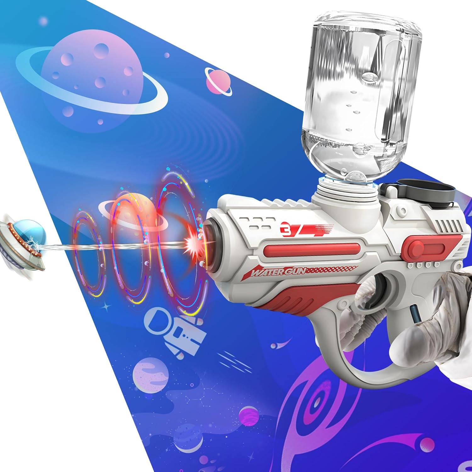 Amazon.com: ROHSCE Electric Water Gun Pistol, Automatic Adult Water ...