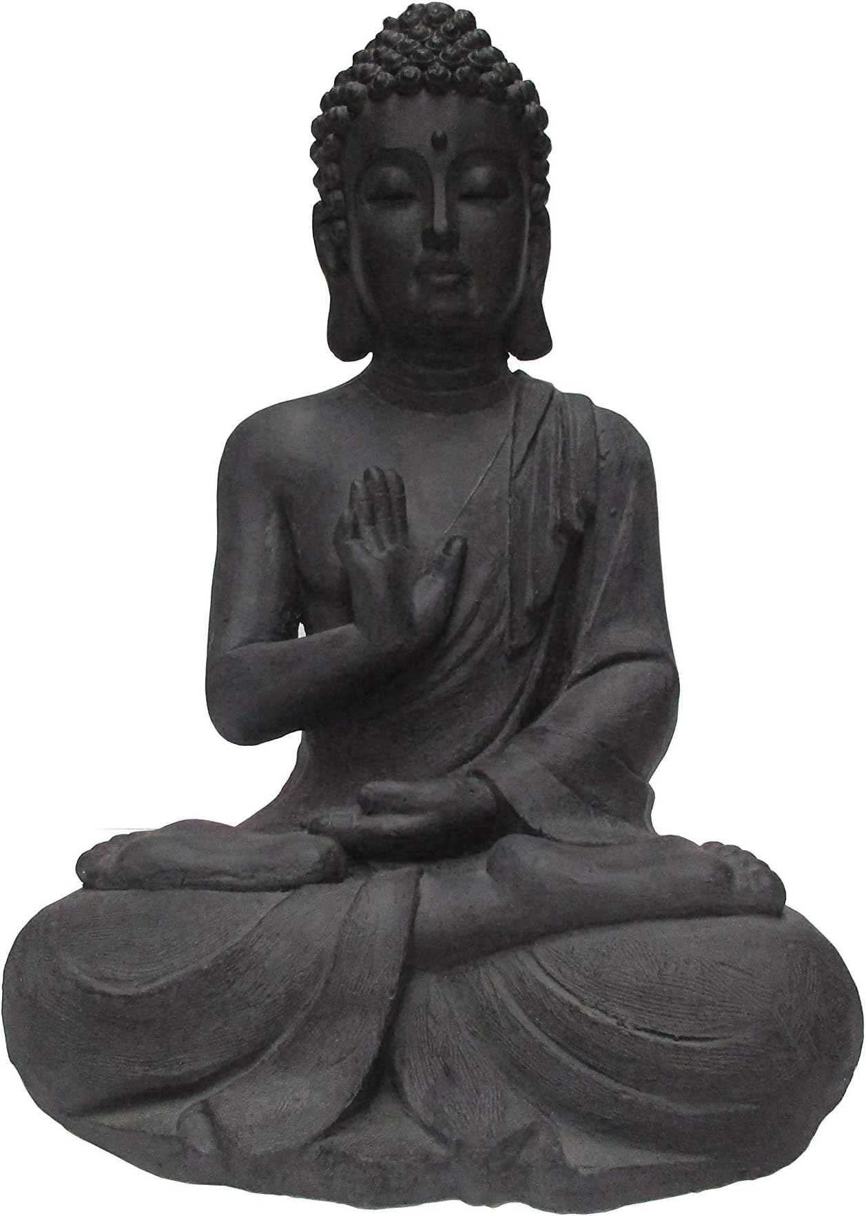 Amazon.com : Hi-Line Gift 77128-L Meditating Buddha Statue : Patio ...