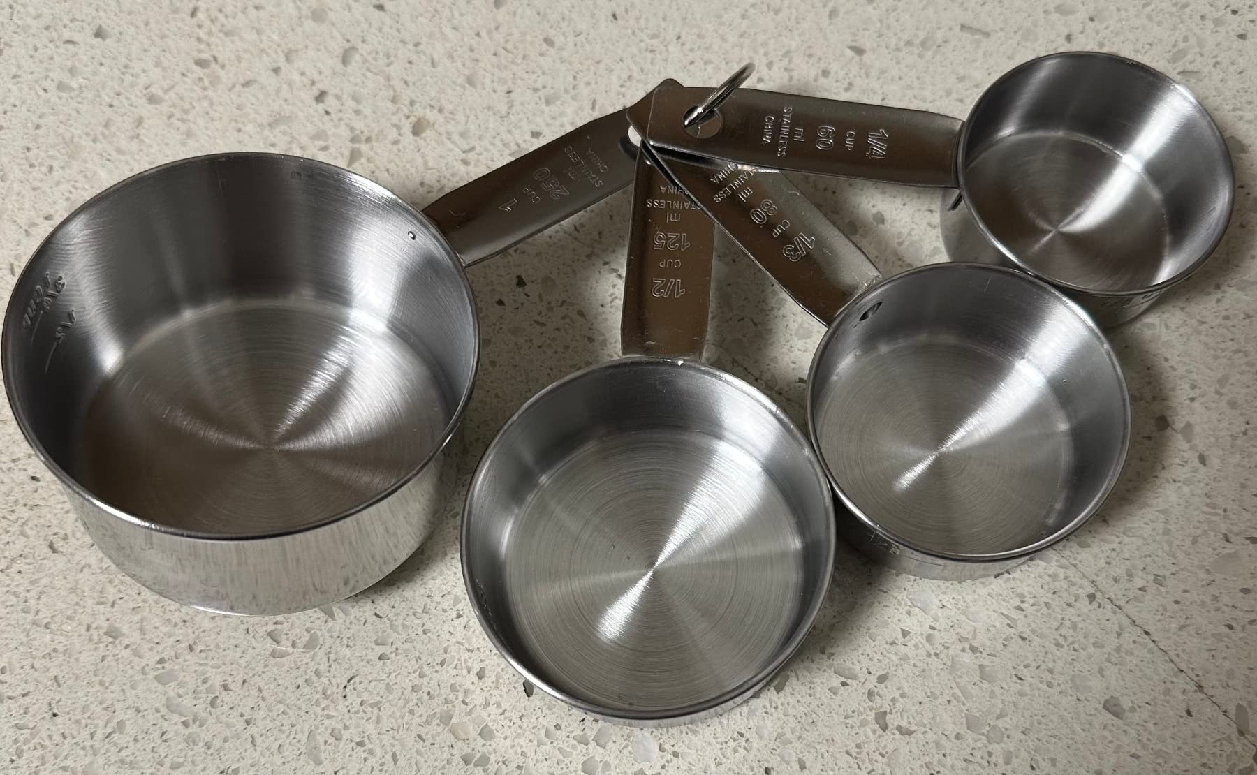 $4/mo - Finance Measuring Cup Set - Stainless Steel Measuring Spoons ...