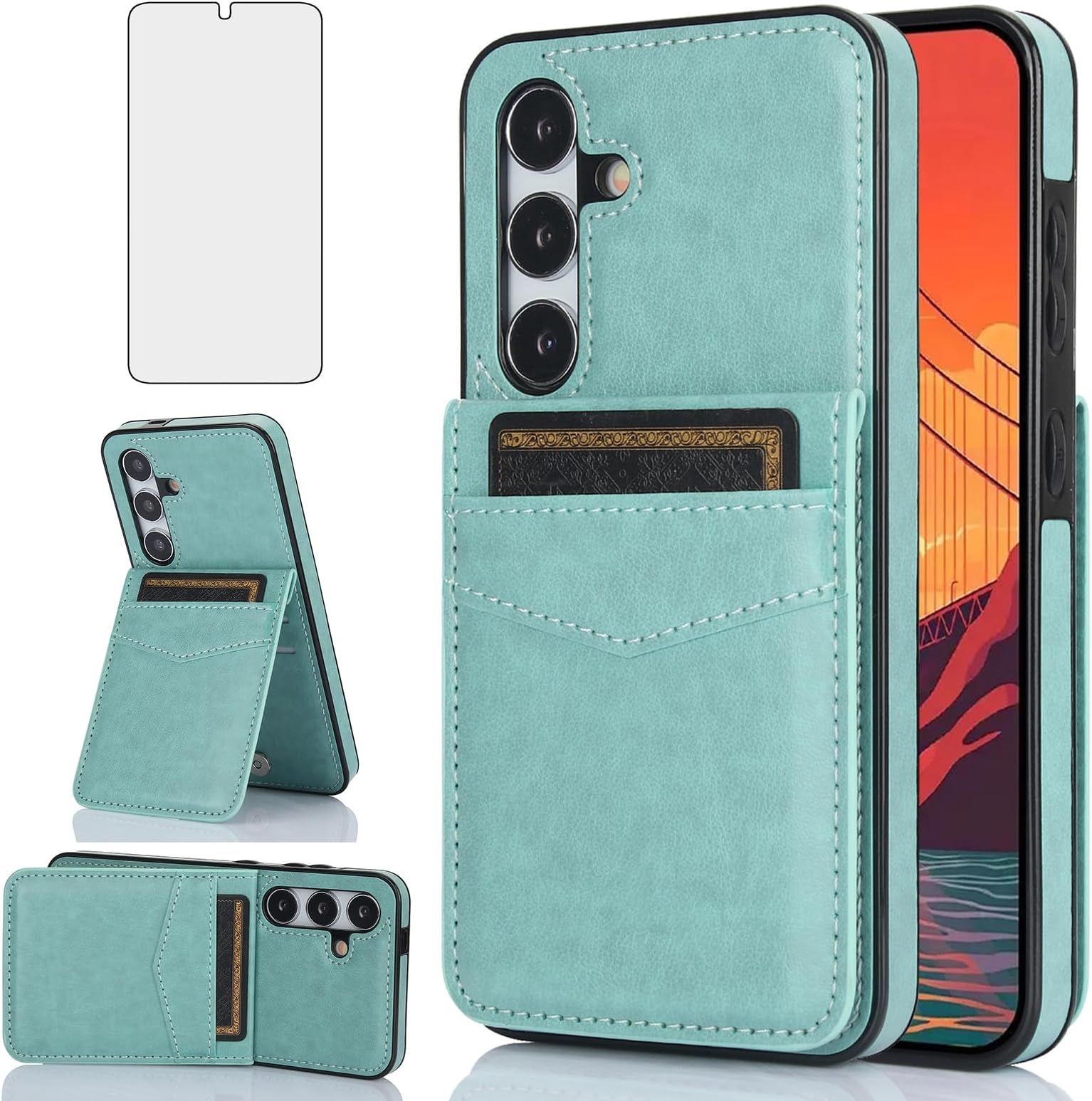Amazon.com: Asuwish Phone Case for Samsung Galaxy A35 5G with Tempered ...