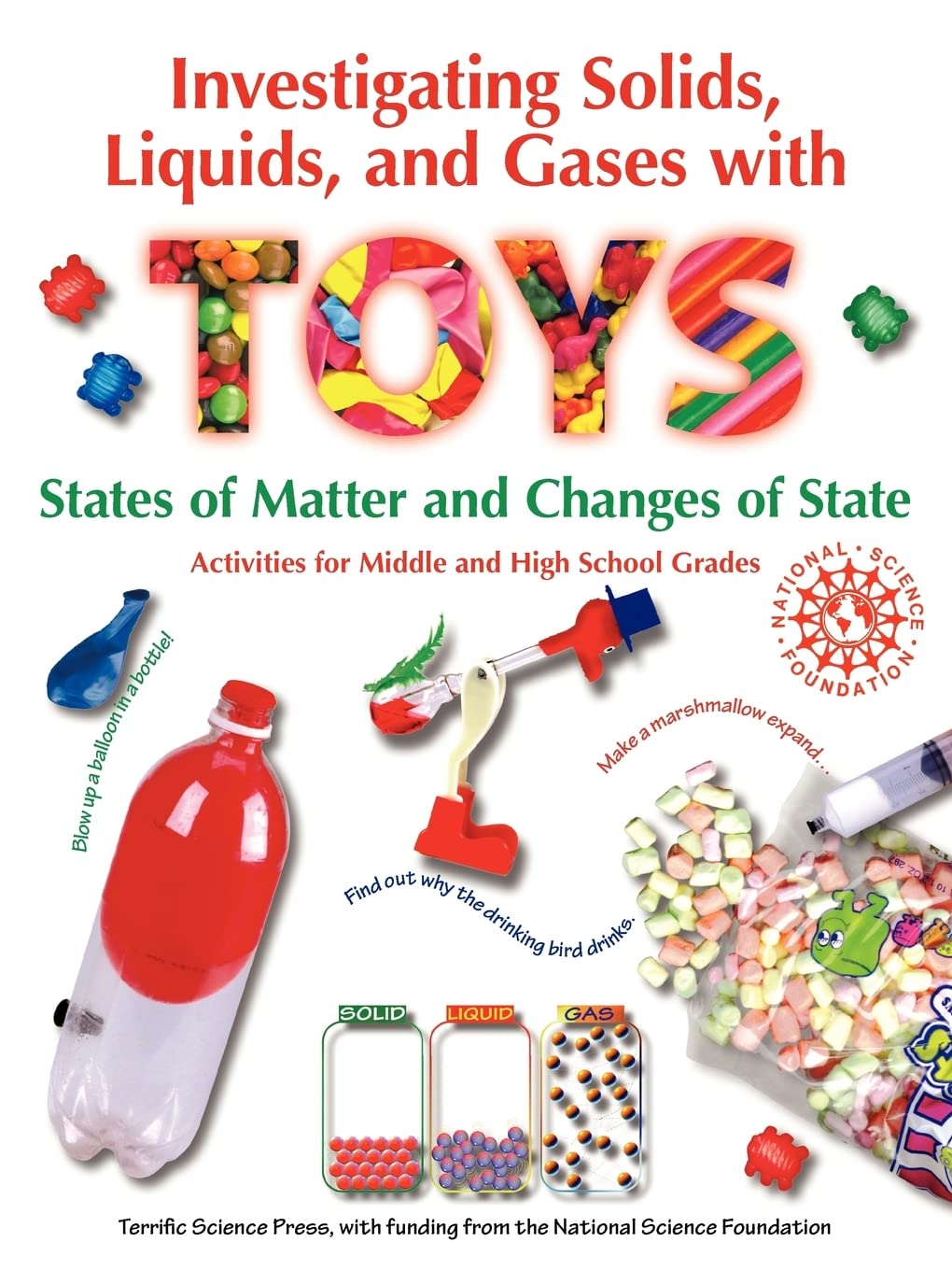 Amazon.com: Investigating Solids, Liquids, and Gases with Toys: States ...