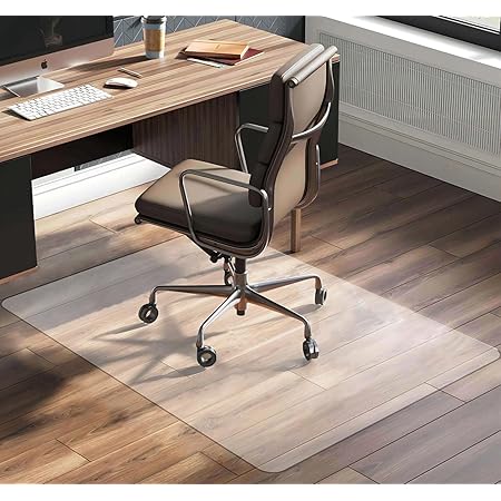 Amazon.com : Naturei Clear Chair Mat for Hard Floors, 47'' x 35 ...